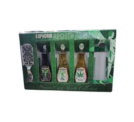 Euphoria Absinth Miniset (4x0,05l) 72,5% SÉRÜLT