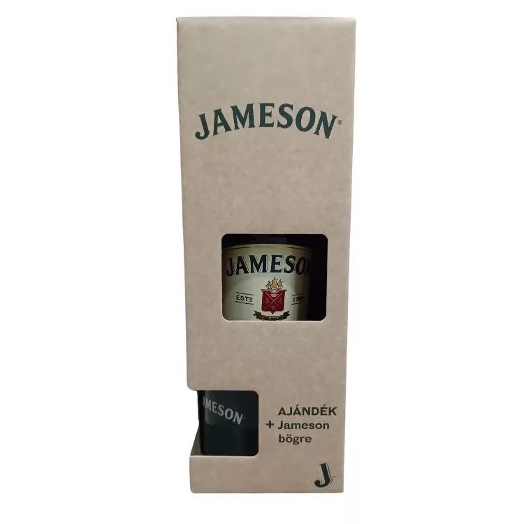 Jameson whiskey 0,7l 40% +bögre DRS - Mr. Alkohol Ital Webár